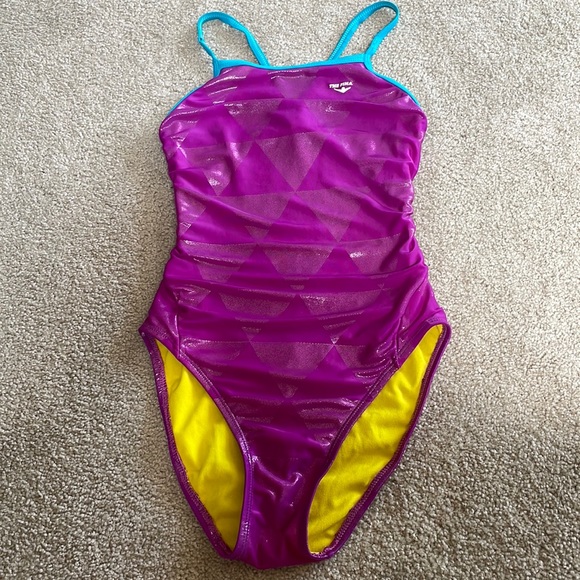 Swim | Purple One Piece Bathing Suit | Poshmark